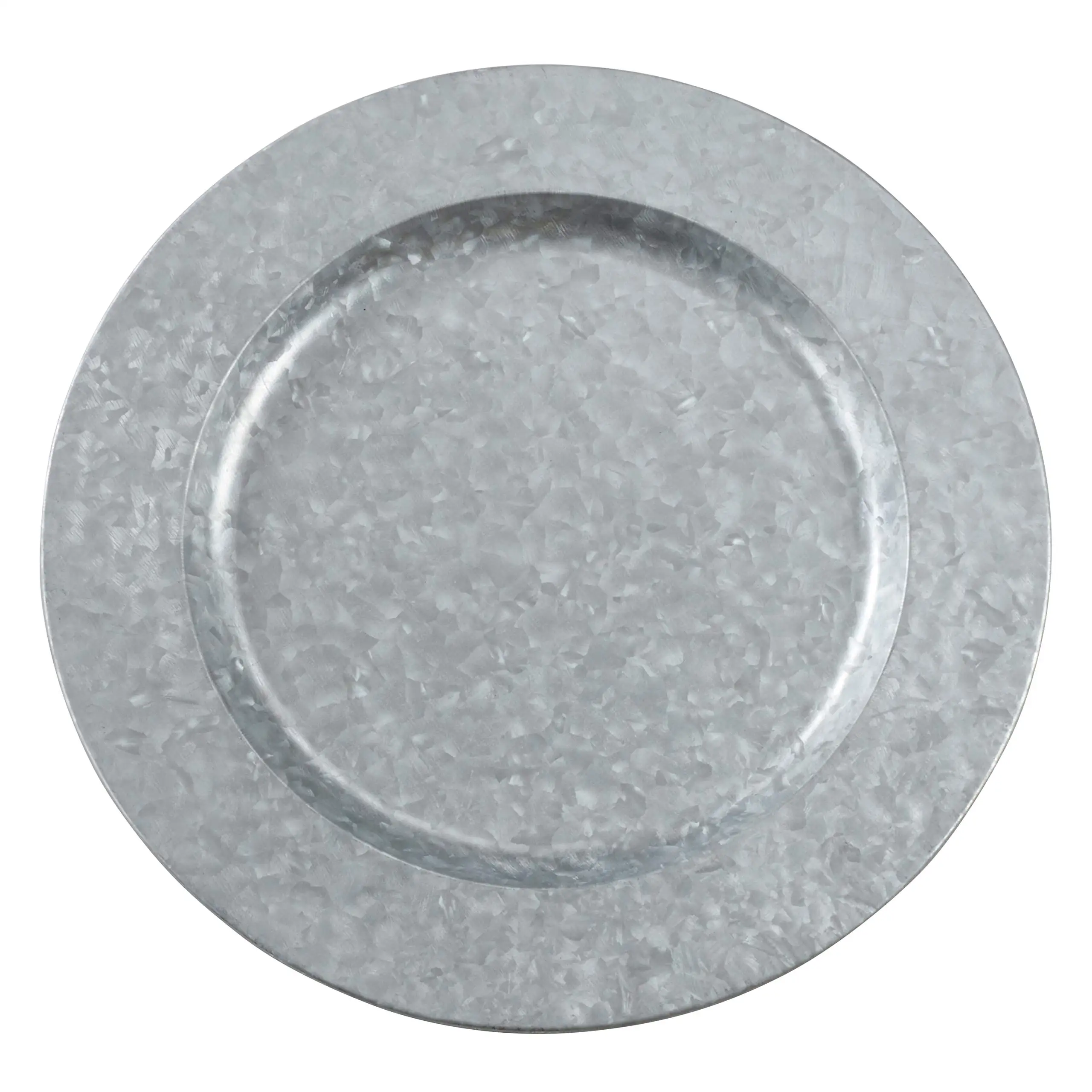 Elegant Look Dinnerware Charger Plates Set High Selling Galvanized ...