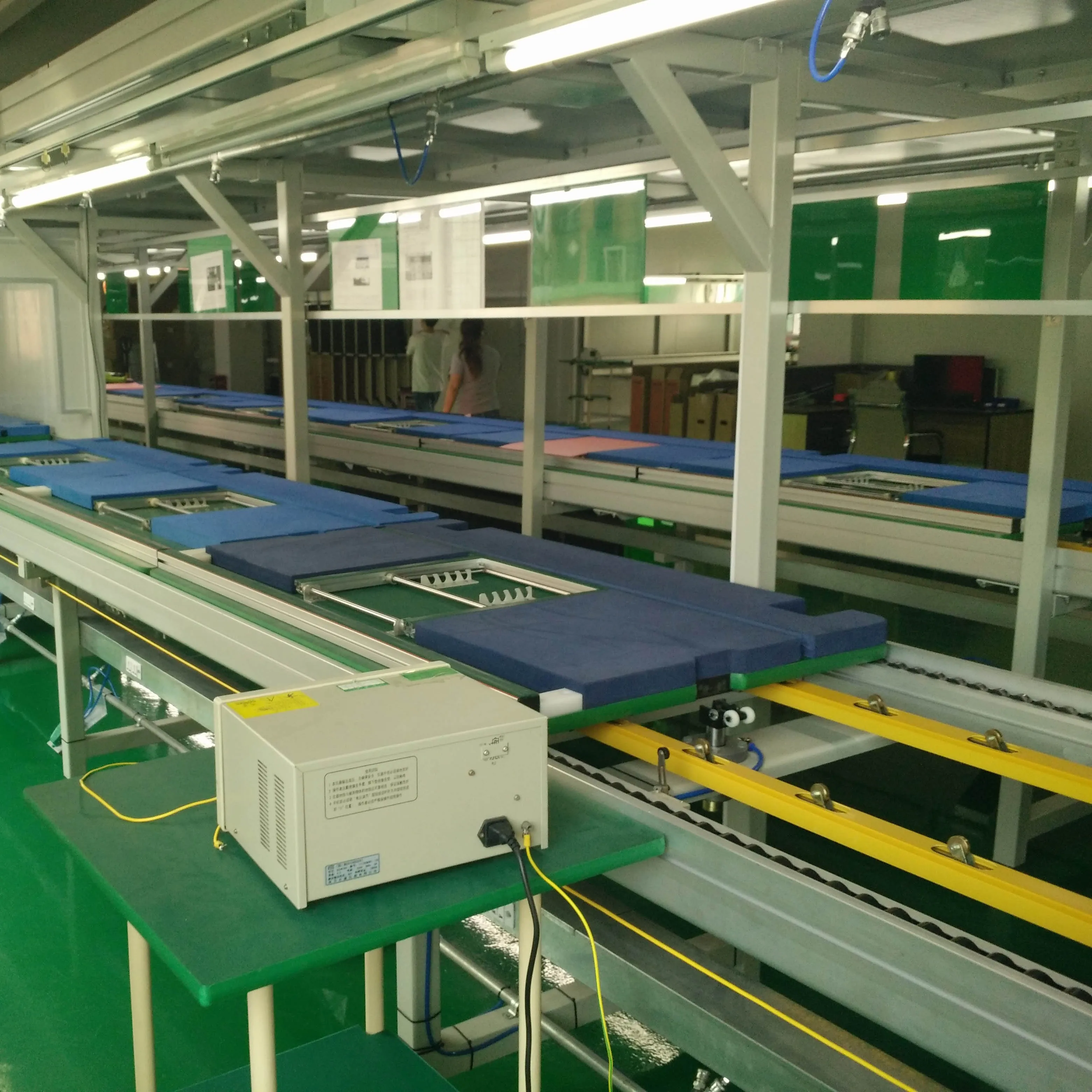 Automatic Lcd Tv Assembly Line Equipment Belt Conveyor Tv Production ...