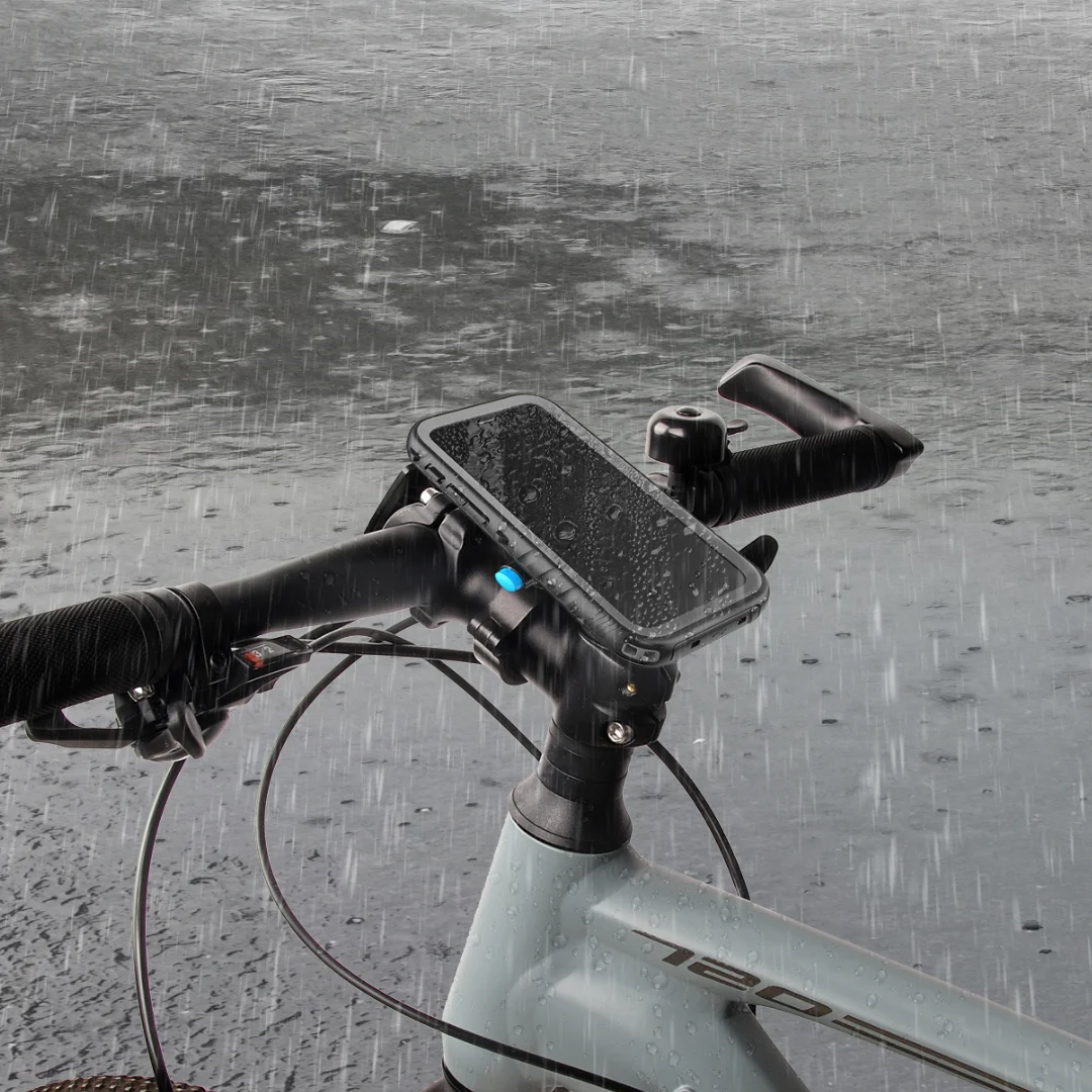Bike Mount With Waterproof Case For Iphone 14,Waterproof Bicycle ...
