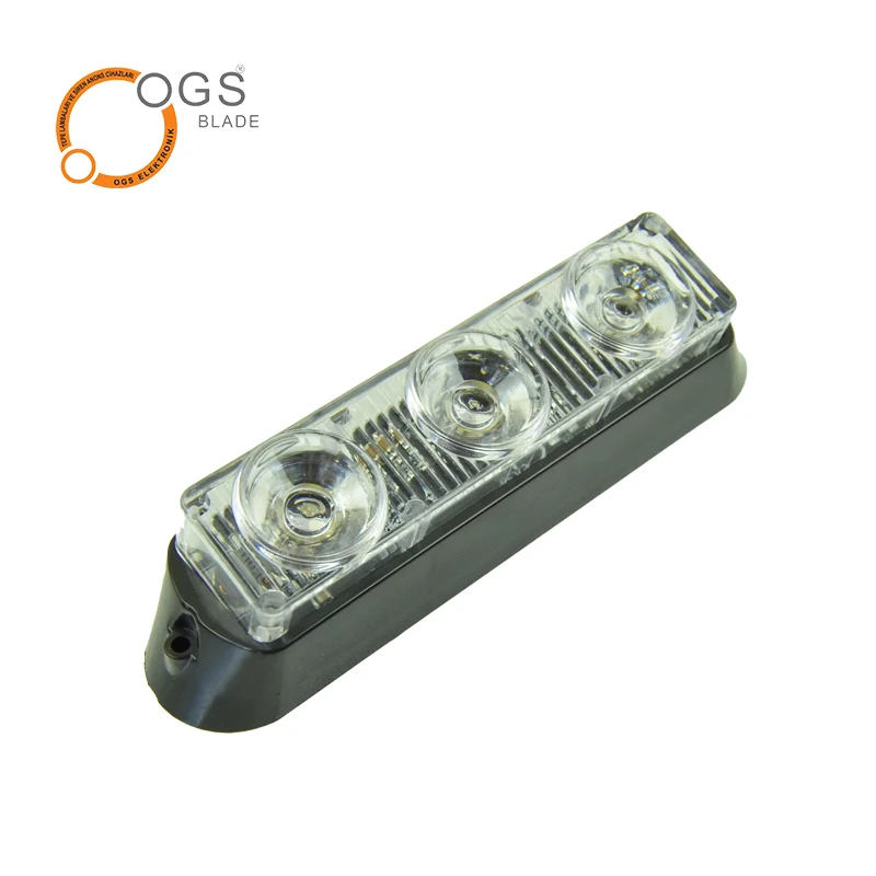 Emergency Grille Light Warning Led Light Bar 3w Power Leds Ambulance ...