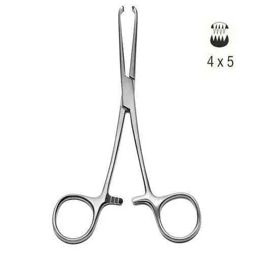 Allis Tissue Forceps Hemostatic Forceps Hinged With Clamp Lock Sharp ...