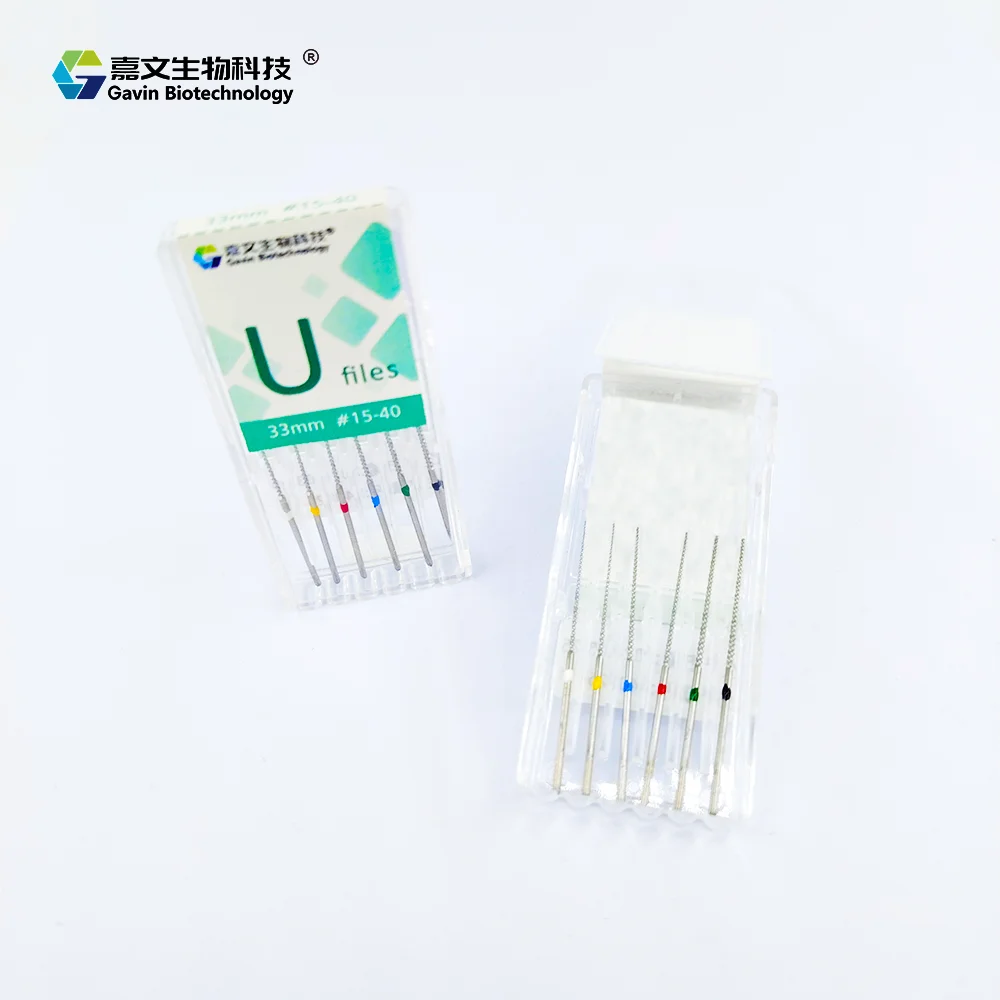 Dental U Files Root Canal Rotary File Endodontic Stainless Steel Rotary ...