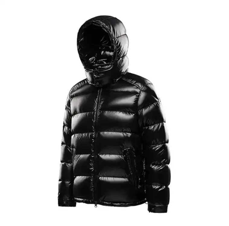 Wholesale Puffer Jacket Oem Puffer Shiny Polyester Design Fashion ...