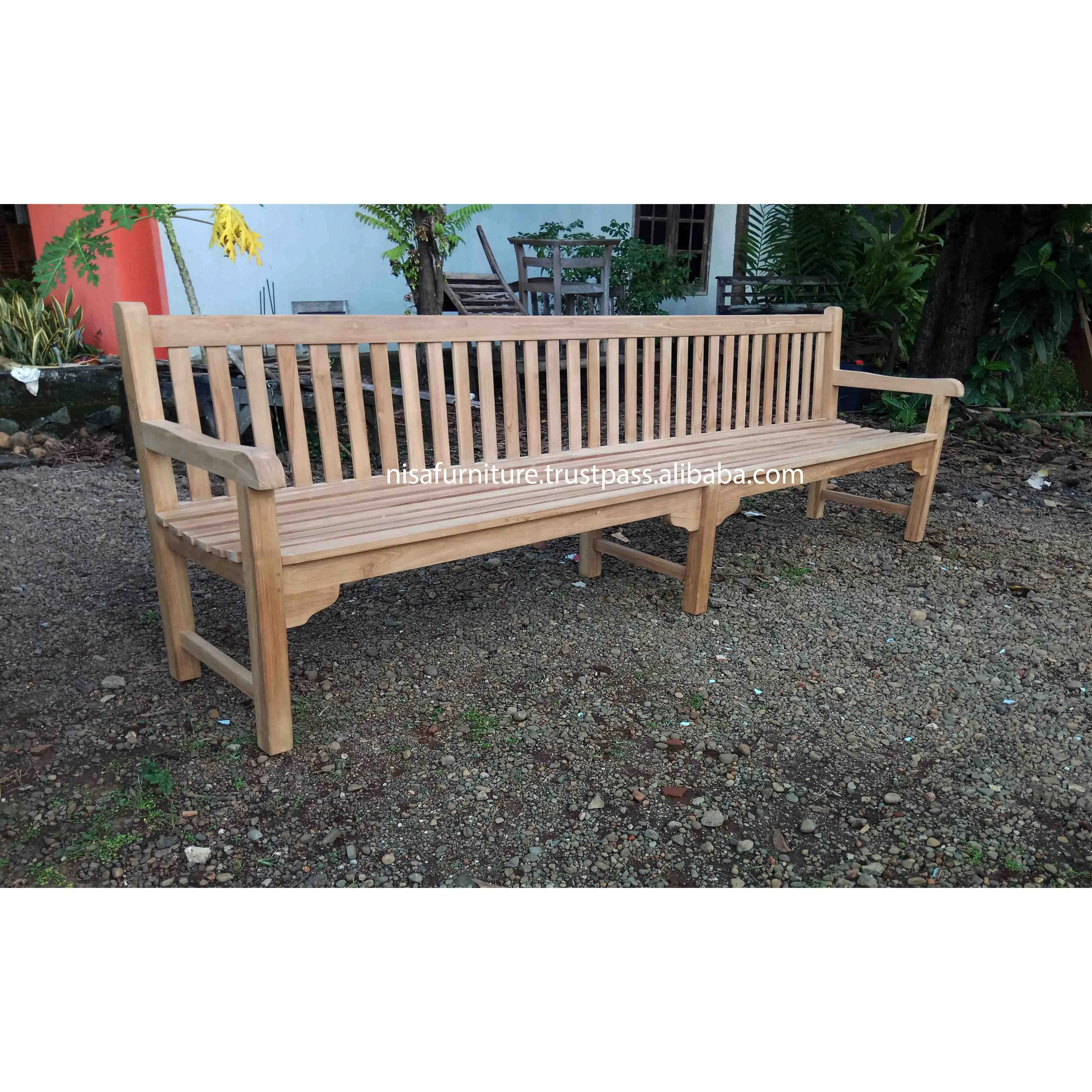 Durable Solid Teak Wood Outdoor Furniture - Modern Design