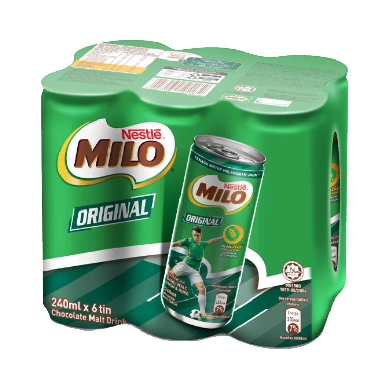 Milo RTD Original Instant Chocolate Powder Drink 240ml X 24 Cans
