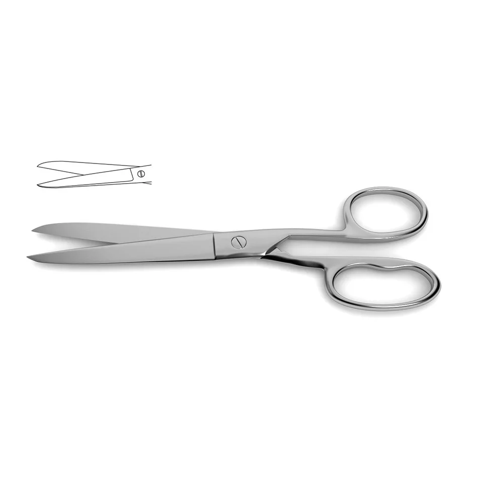 Medical Surgical Dressing Scissor Straight Curved Blade Gauze Scissors ...