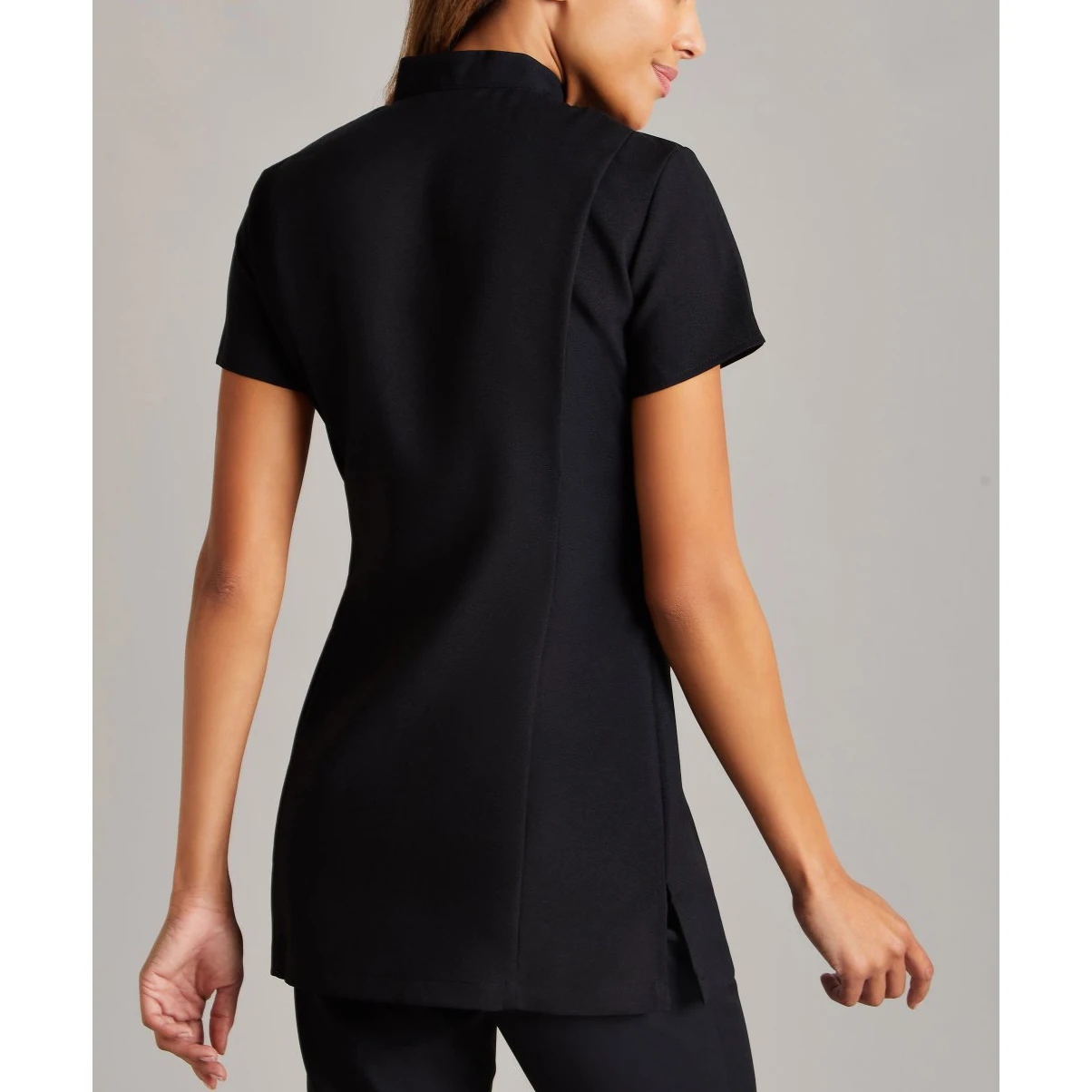 One Button Best Quality Womens Beauty Salon Tunic Shirt Ladies Fancy ...