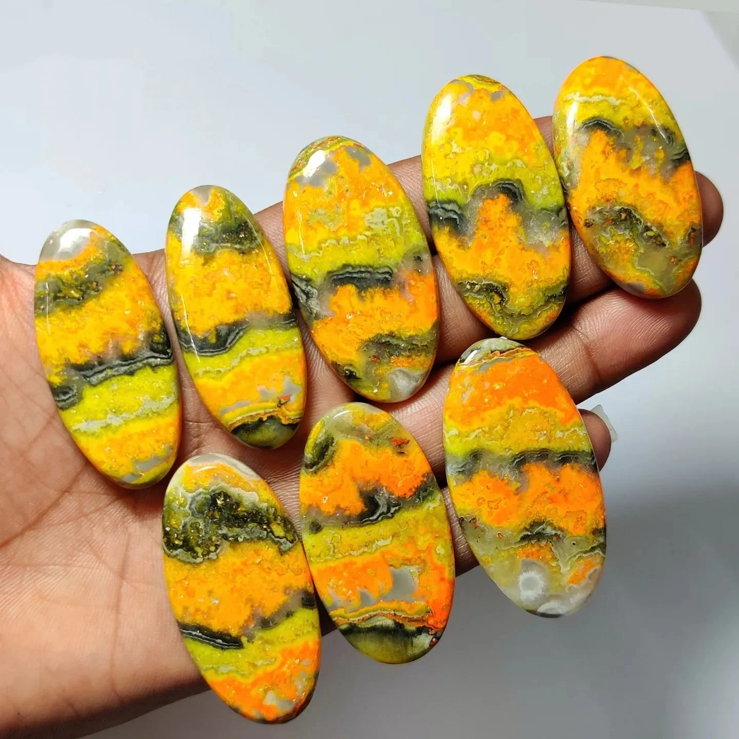 High Quality Bumble Bee Jasper Selected Pieces Bumble Bee Cabochon At ...