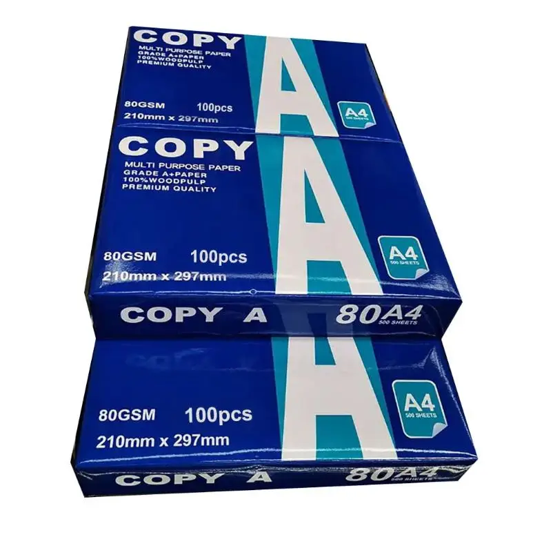 Paperline / Paperbase Gold Copy Paper A4 80 Gsm/ 75 Gsm/70 Gsm 500 ...