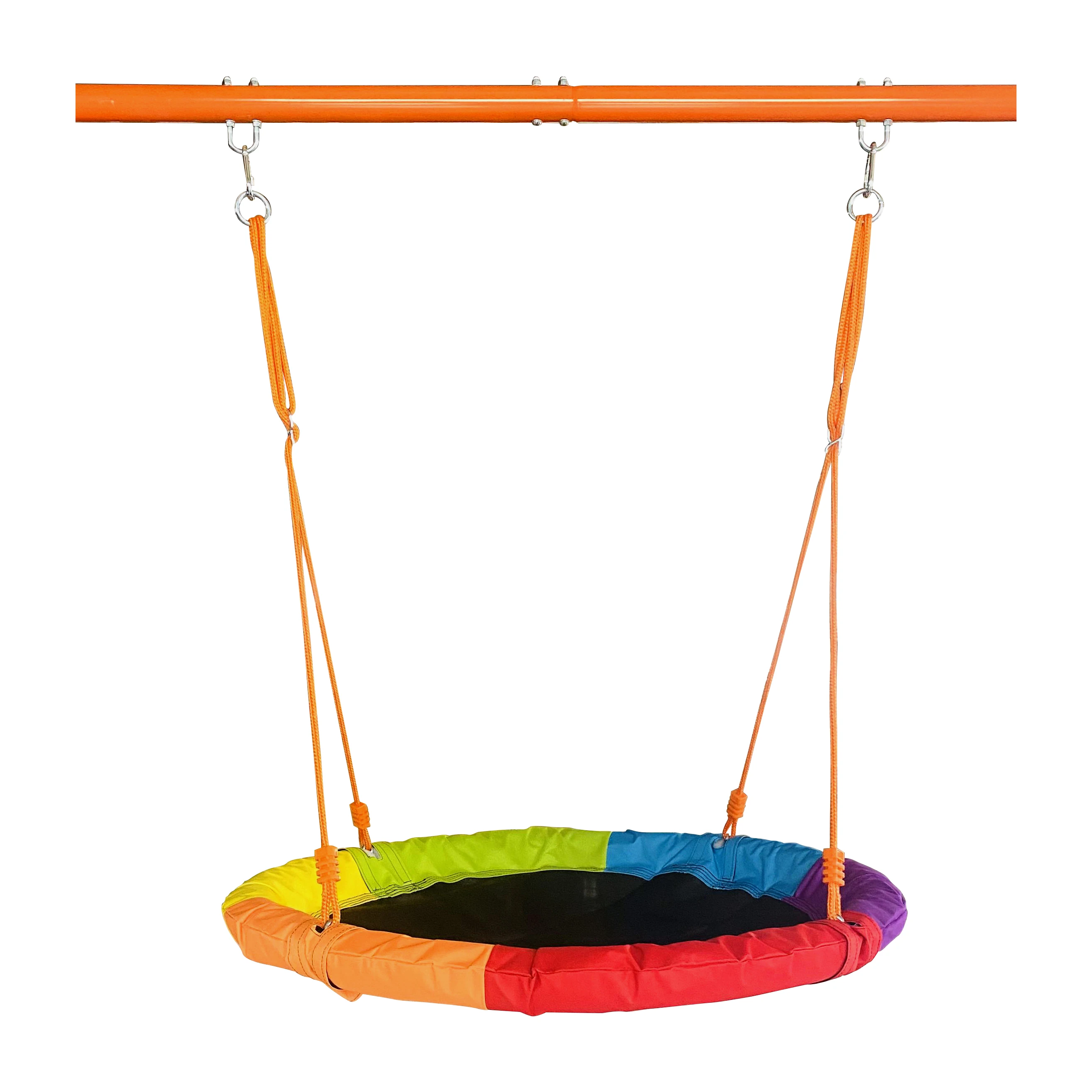 Garden Swing With Colorful Saucer Outdoor Playground Swing For Children ...