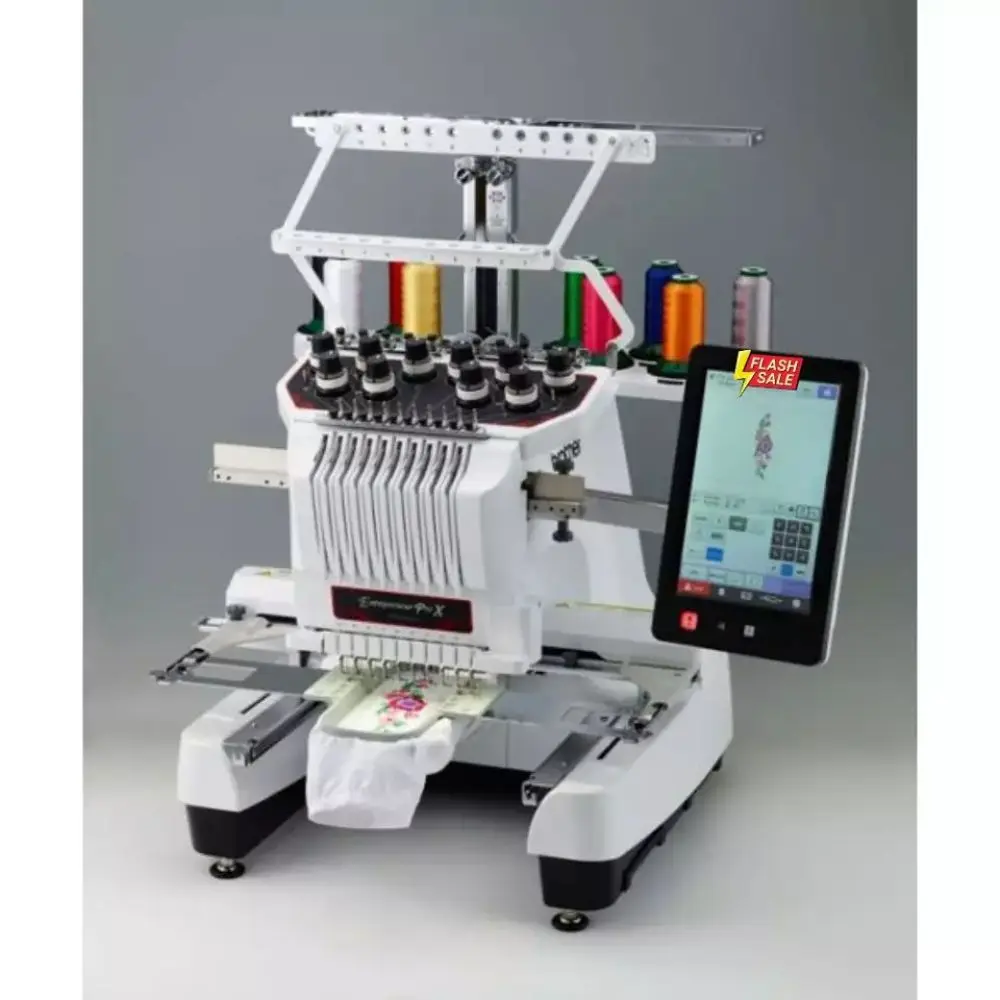 Best Seller Pr1050x Commercial Embroidery Machine Pr1050x 10-needle ...