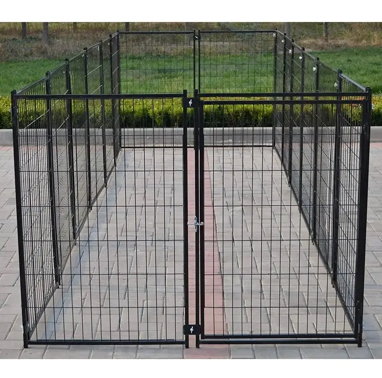 Modular Barrier Metal Dog Kennel - Protective & Customized