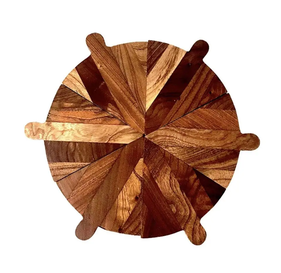 Wooden Pizza Slice Platter Pizza Serving Plater Hot And Best Selling ...