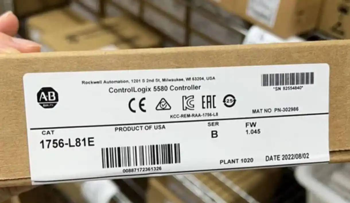 Factory Prices 1756-l81e Controllogix 5580 Controller Plc Module ...