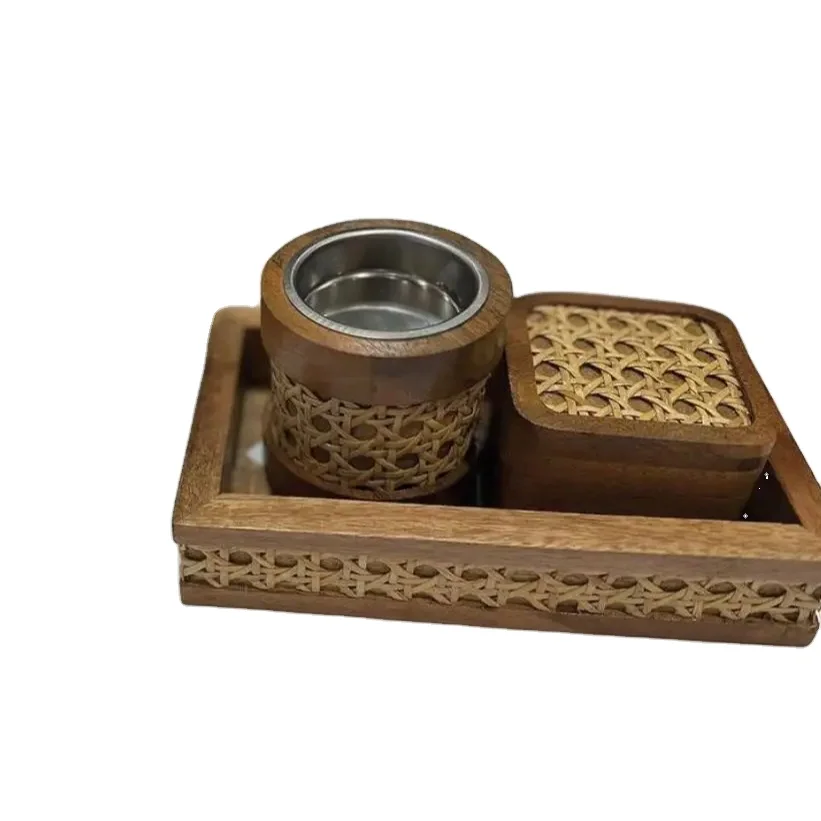 New Ramadan Collection Of Handmade Wooden Bakhoor Burner Set For ...