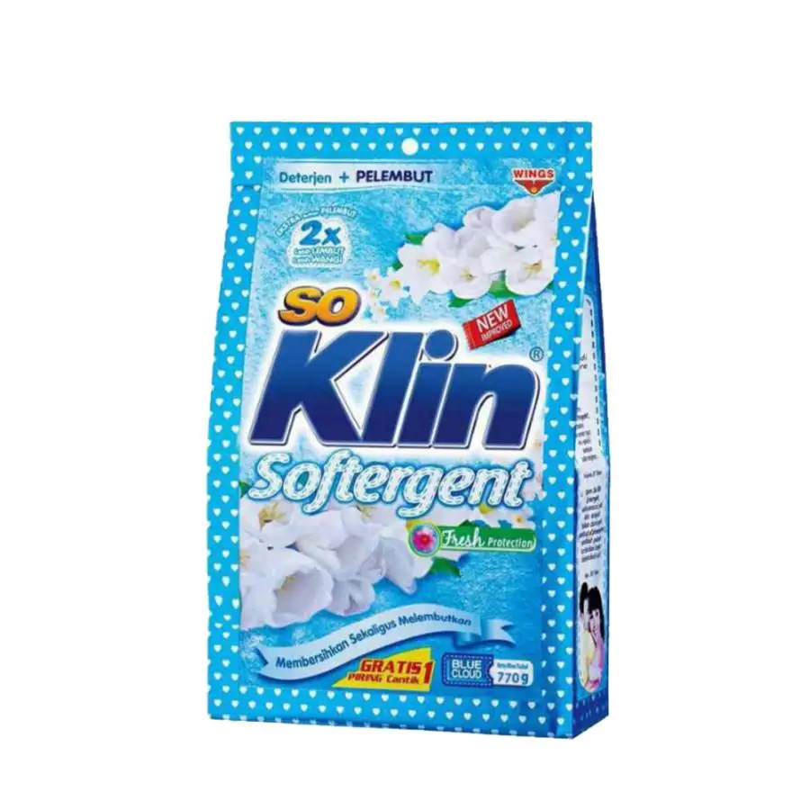 So Klin Softergent 770gr Blue New Effective Cleaning Washing Powder ...
