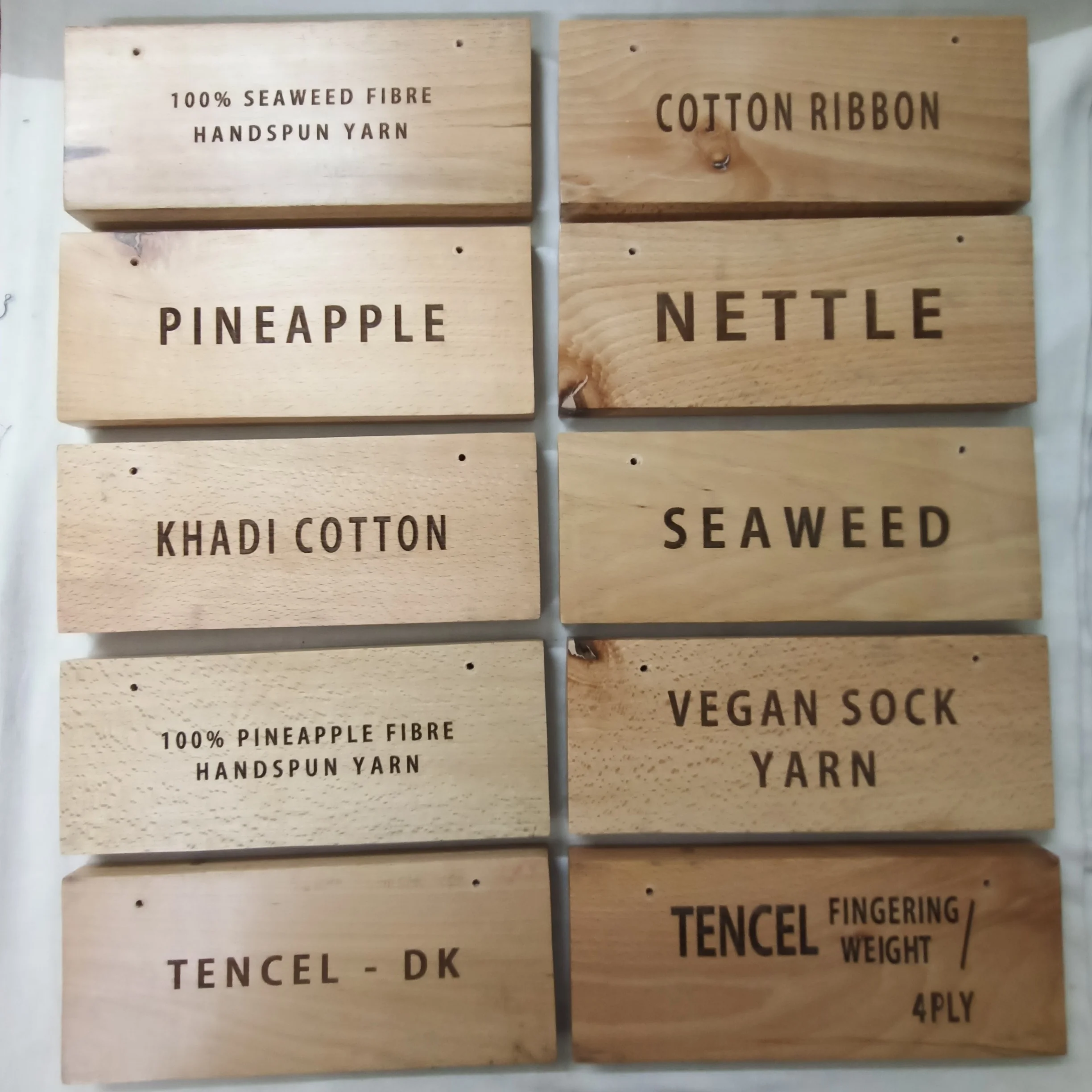 Custom Made Laser Engraved Wooden Name Signs Can Be Laser Engraved With ...