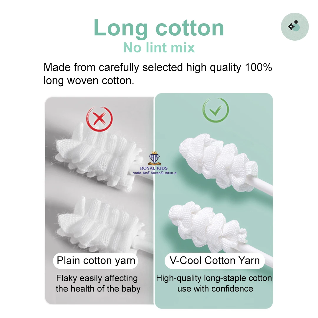 B0032 V-coool Baby Gauze Swabs Oral Cleaner Sterilizer Kids Stuff ...