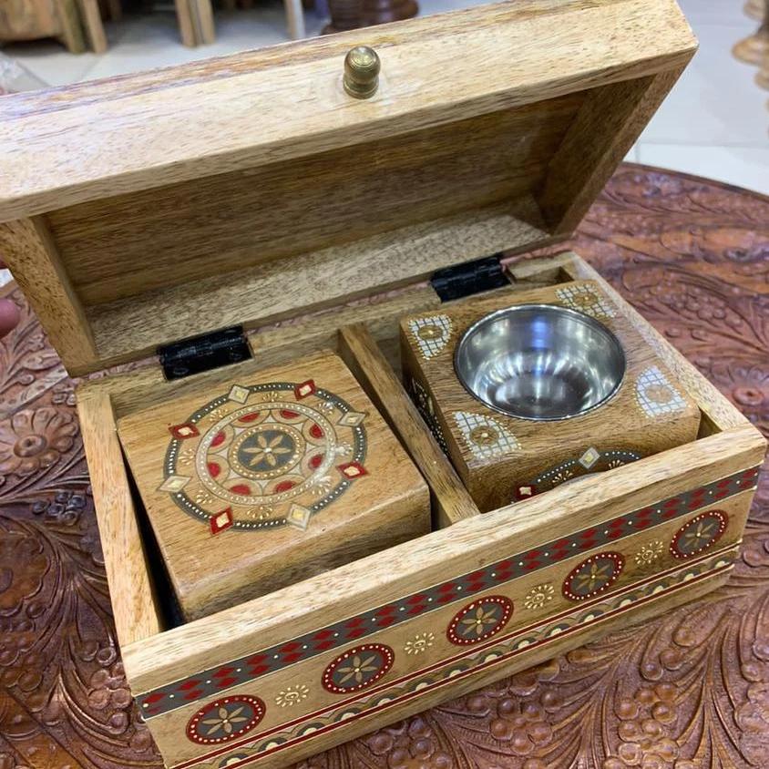 New Design Rectangle Wooden Bakhoor Set For Ramadan Gifting By De Casa ...