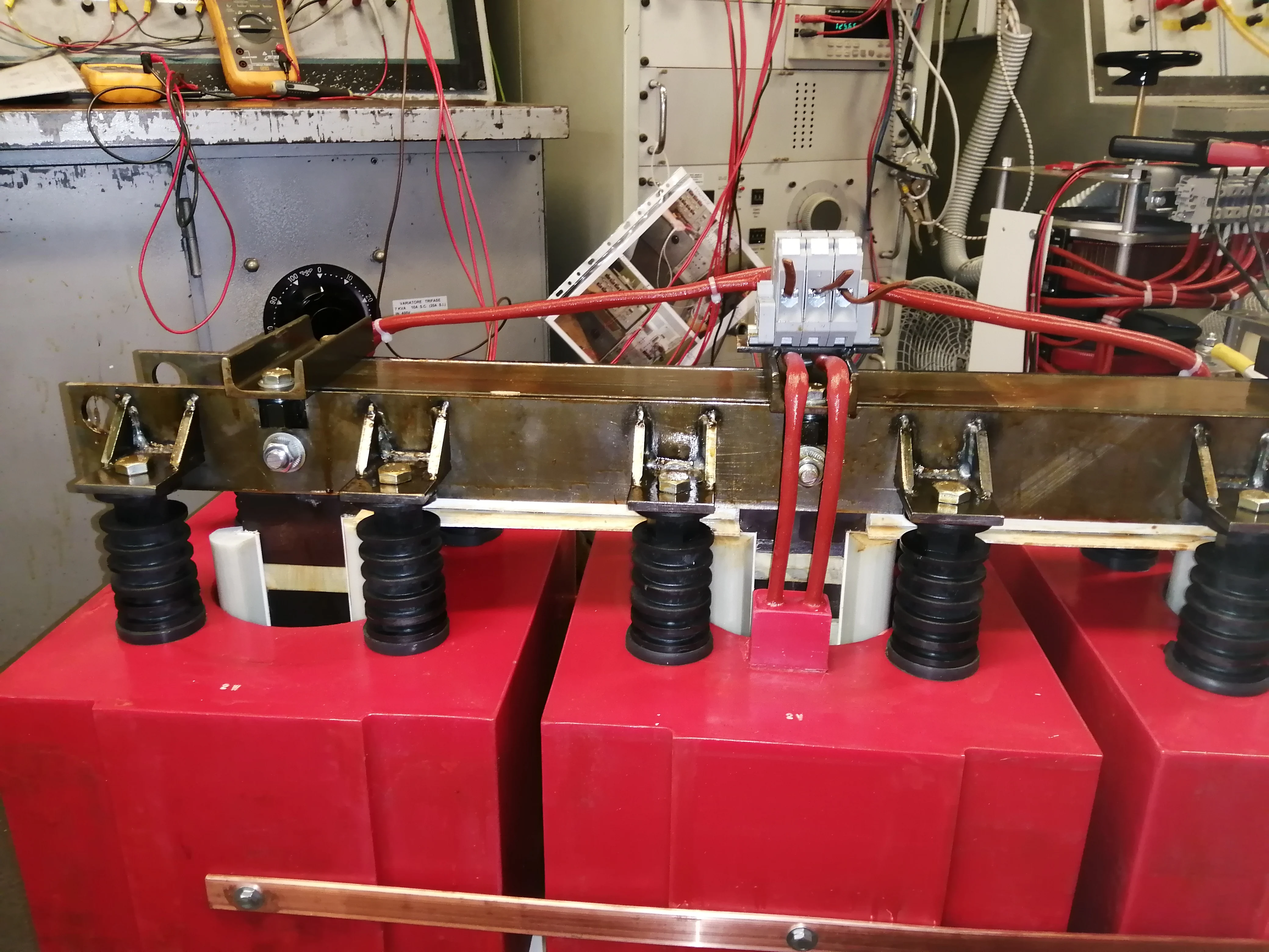 Original Italian Design Three Phase Transformer 10kVA Vp 400V Vs 400V ...