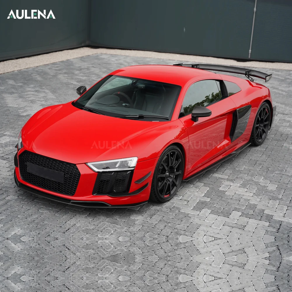 Performance Style Dry Carbon Body Kit Front Bumper Lip Canards Side ...