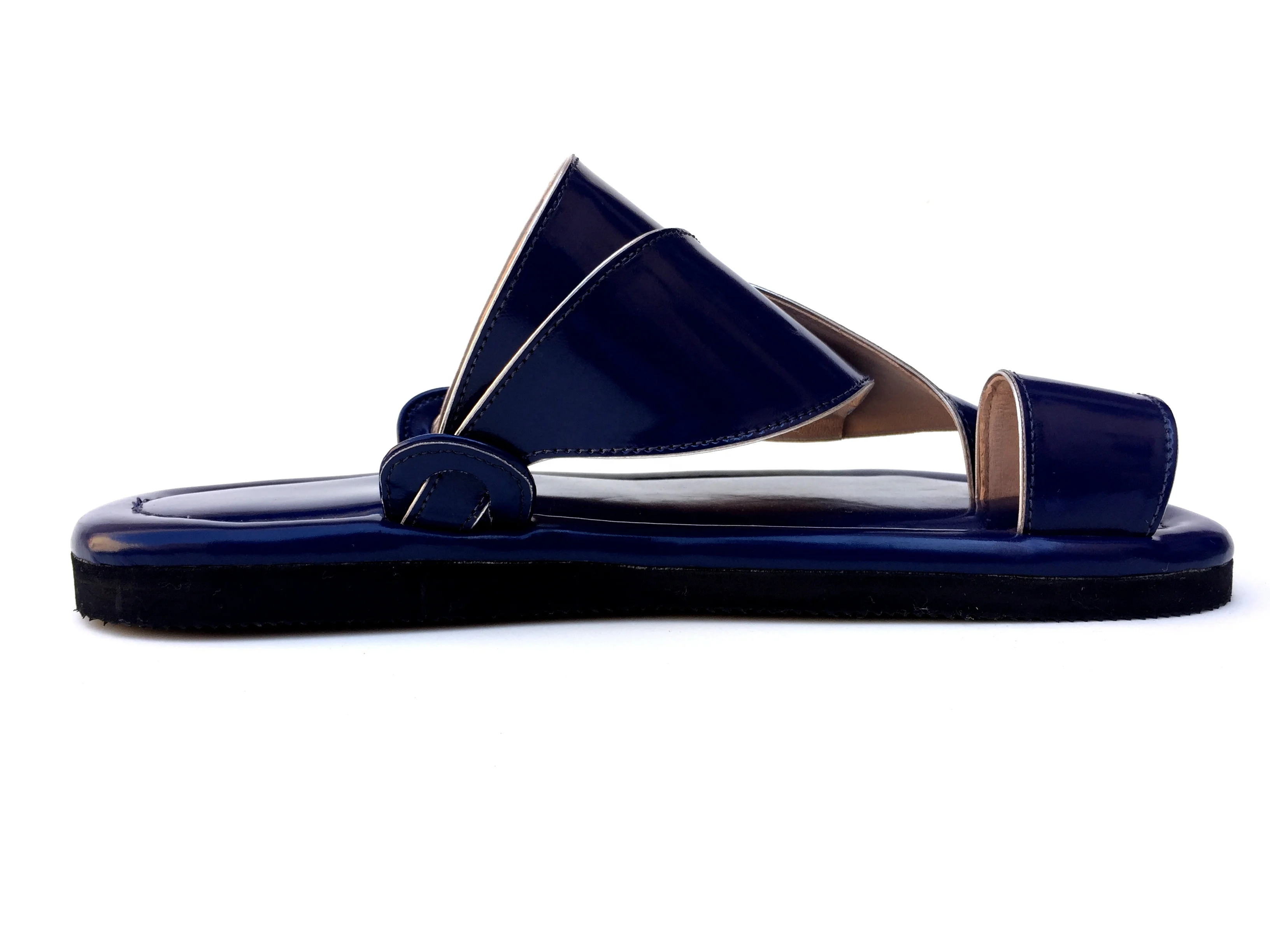 Men's Leather Sandals - Saudi Style Toe Arabic Footwear