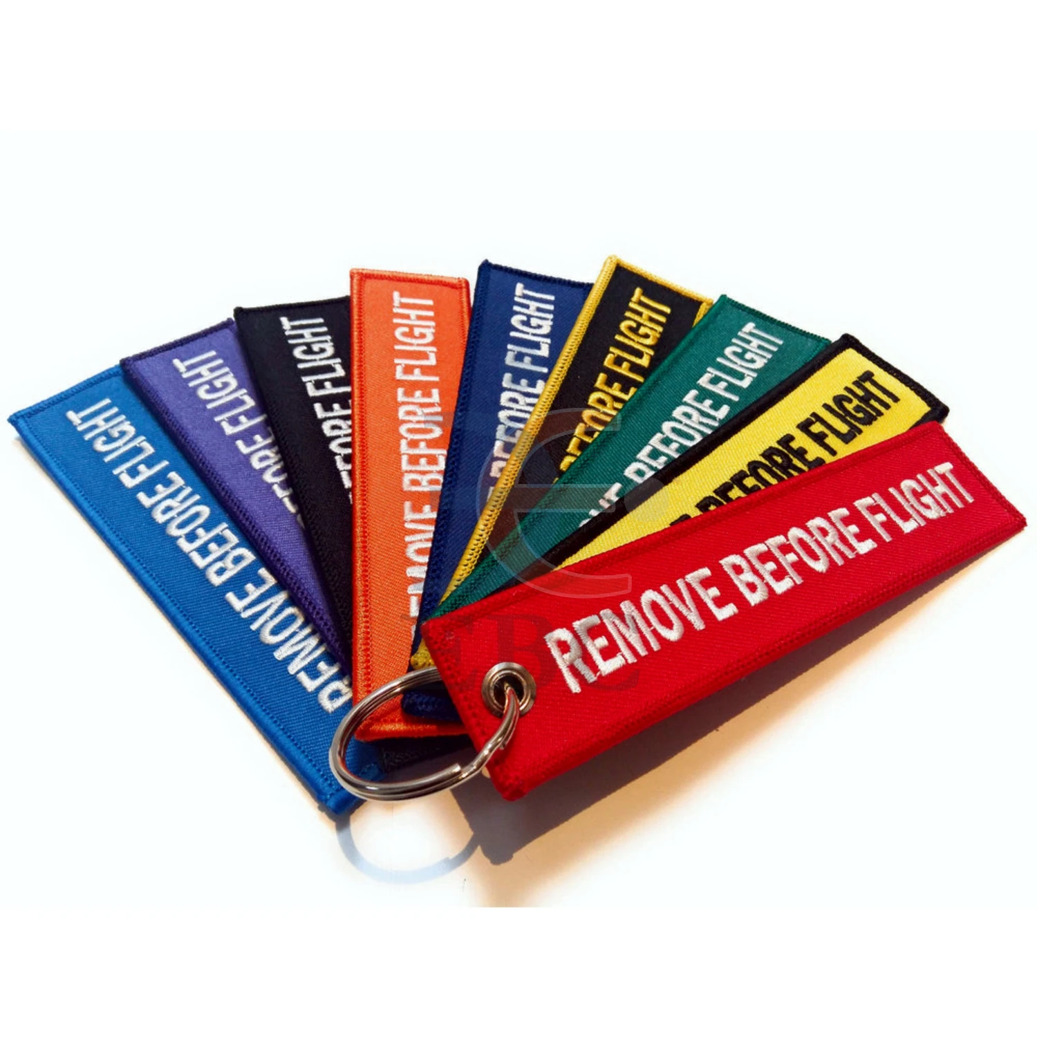 Cheap Flight Textile Key Jet Tag Chain Fabric Embroidery Motorcycle Car ...