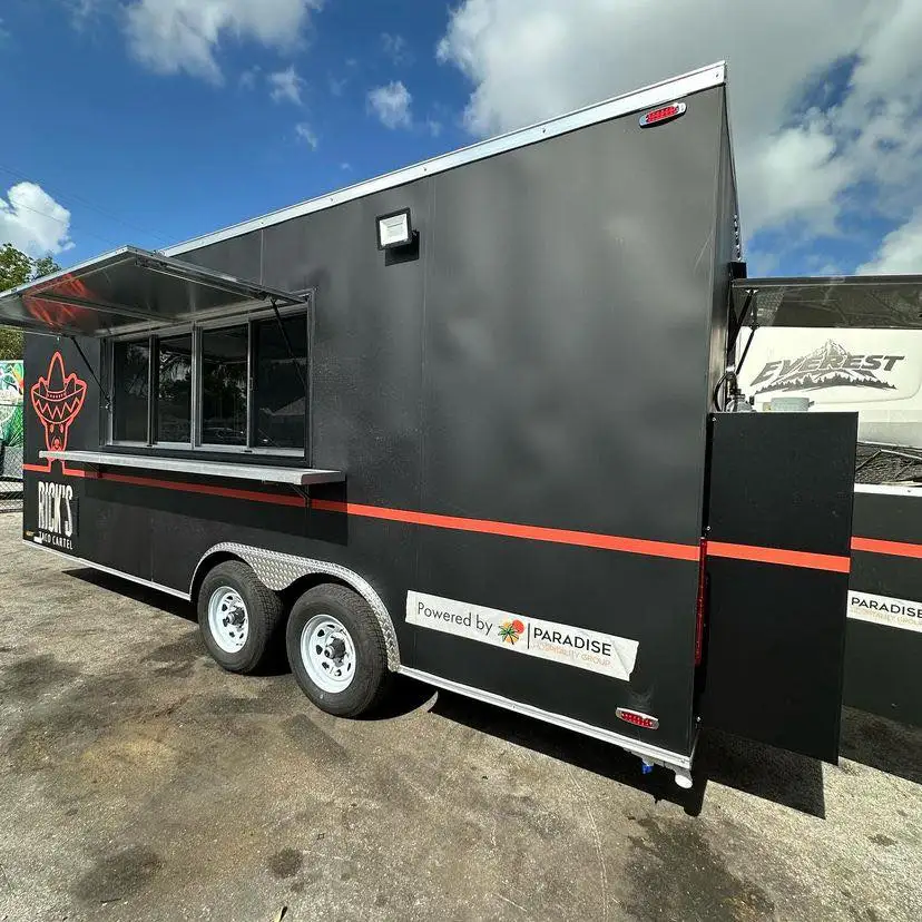 Customized Food Snack Truck - Buy Mobile Food Trailer