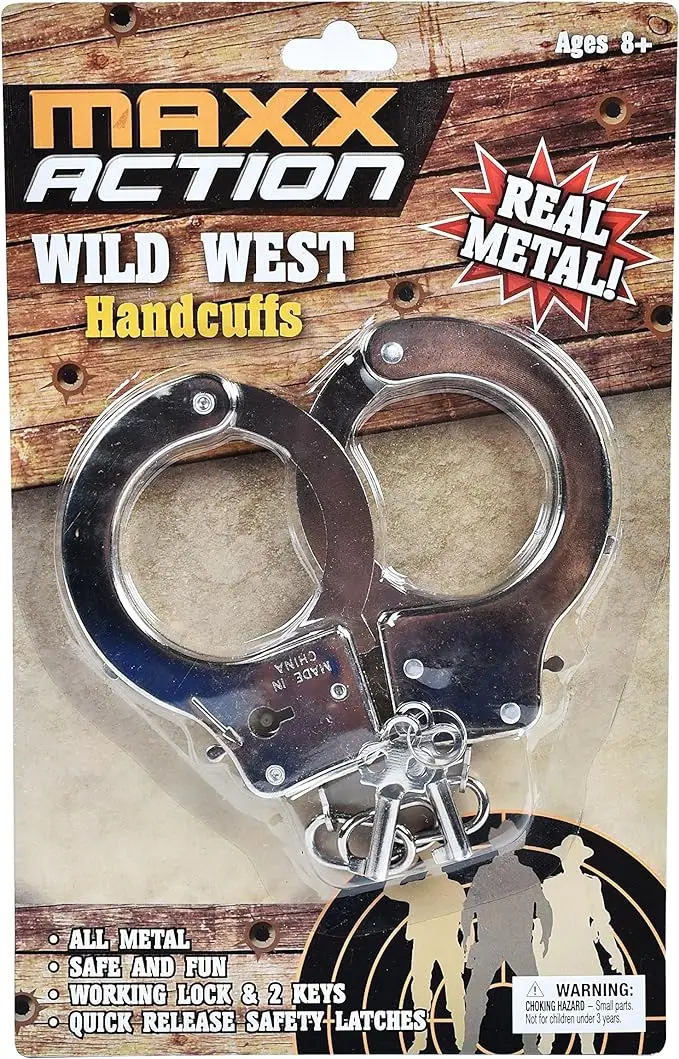 Sunny Days Entertainment Western Deluxe Cuffs With Key Western ...