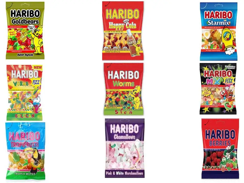 Haribo Phantasia Gummi Candy 80 Gr X 24 All The Time Fresh Stock And ...
