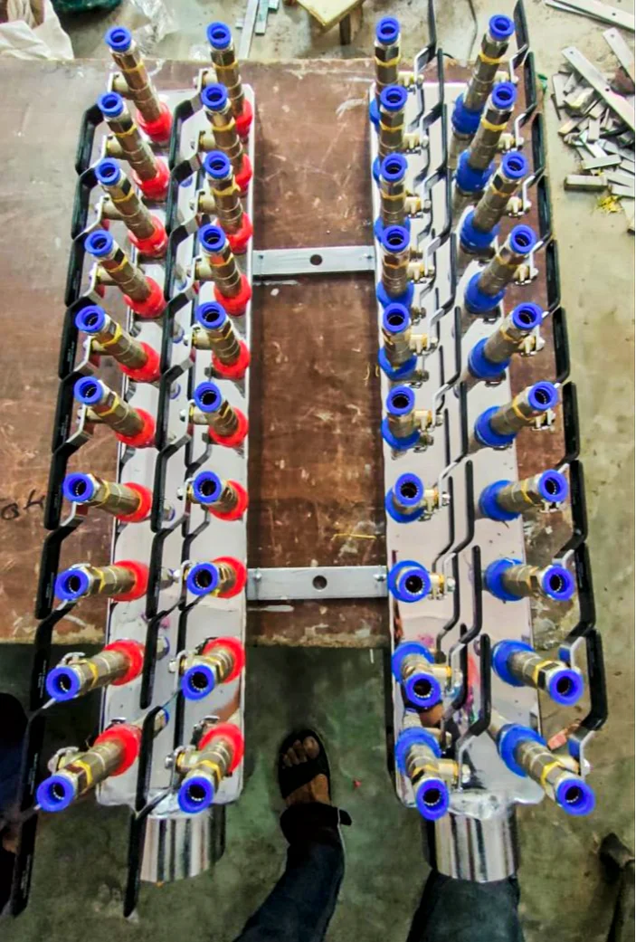 Dubey International Stainless Steel 304 Water Manifold for Injection ...