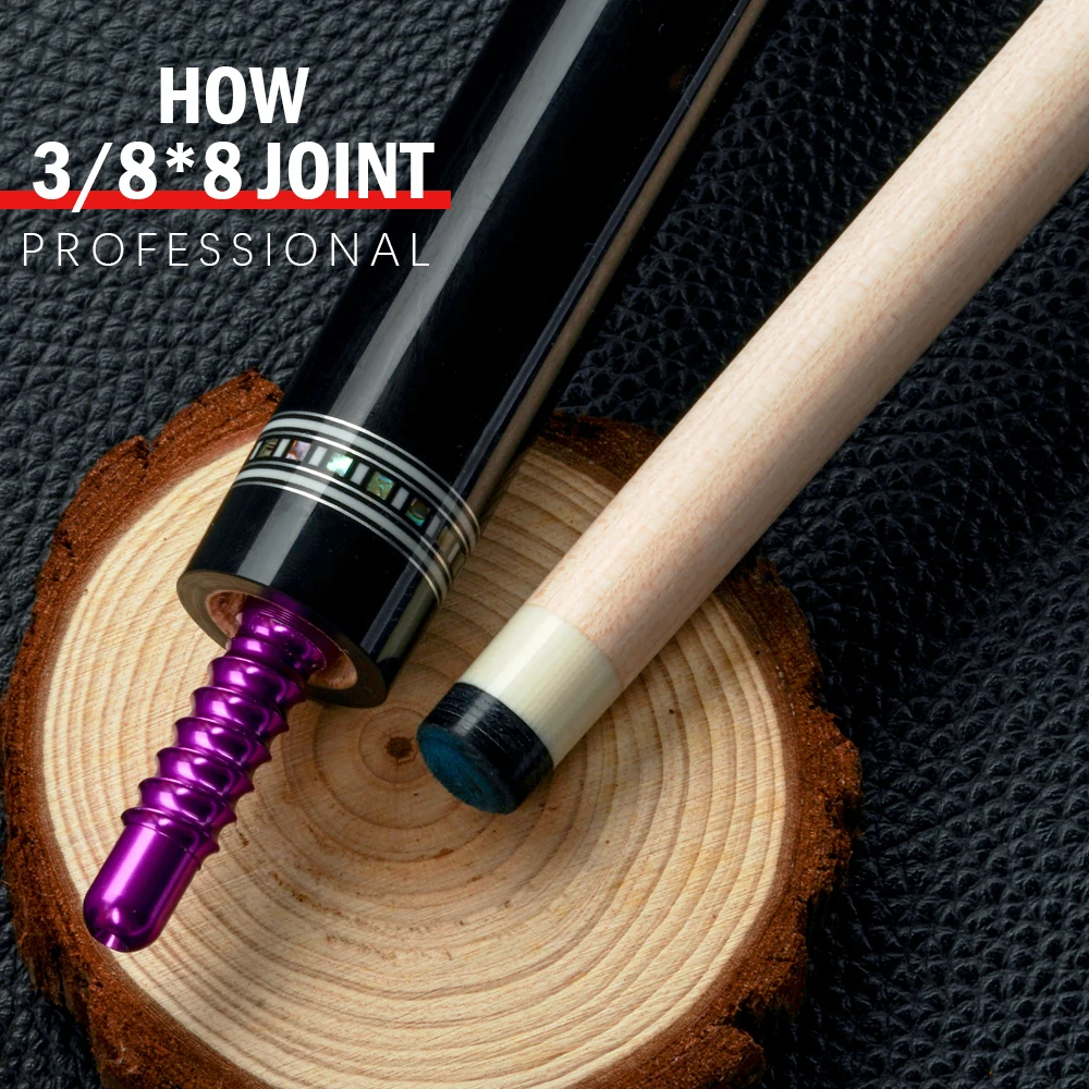 How 3cx 3 Cushion Carom Billiard Cue Shaft 12mm Tip 10 Pieces In 1 ...