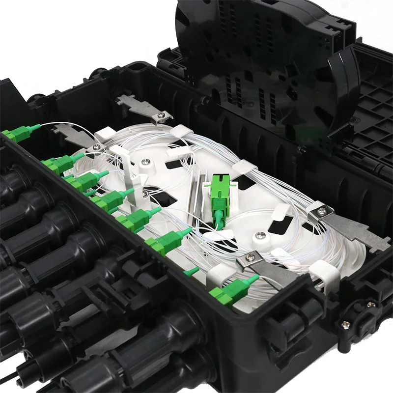 16port Nap Fdb Cto Abs Fiber Terminal Box Waterproof Long Adaptor Fiber ...