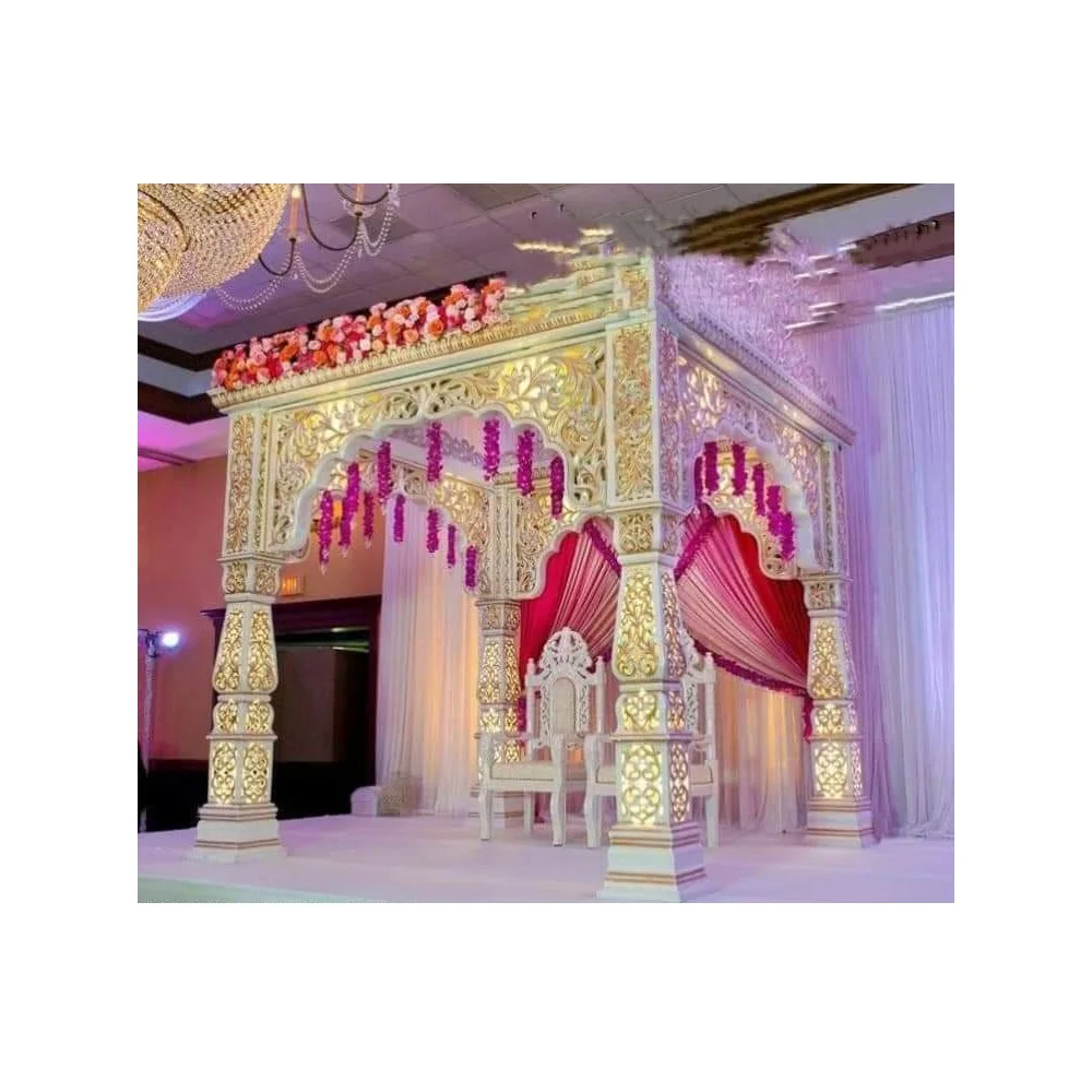 Best Seller Fiber Made Wedding Mandap With Luxury Designed For Wedding ...