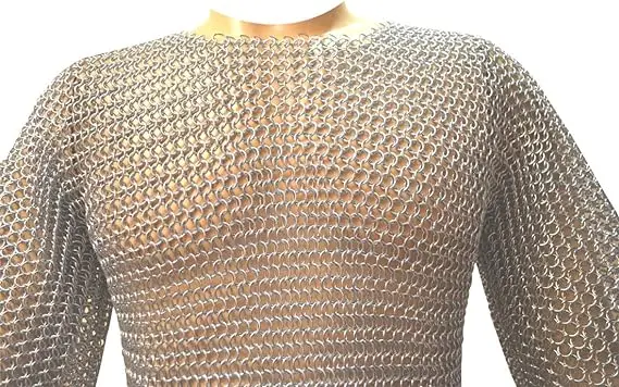 All Best Stuff Aluminum Chain Mail Shirt - Anti-Cut Protection