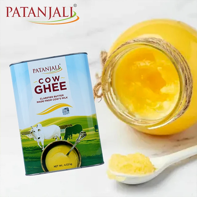 Patanjali Cow Ghee 5 L - Buy Patanjal Patanjali Ghee Pure Ghee Desi ...