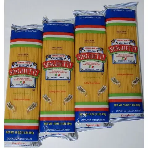 European Standard Quality Spaghetti Dry Pasta 500 G Durum Wheat Super ...