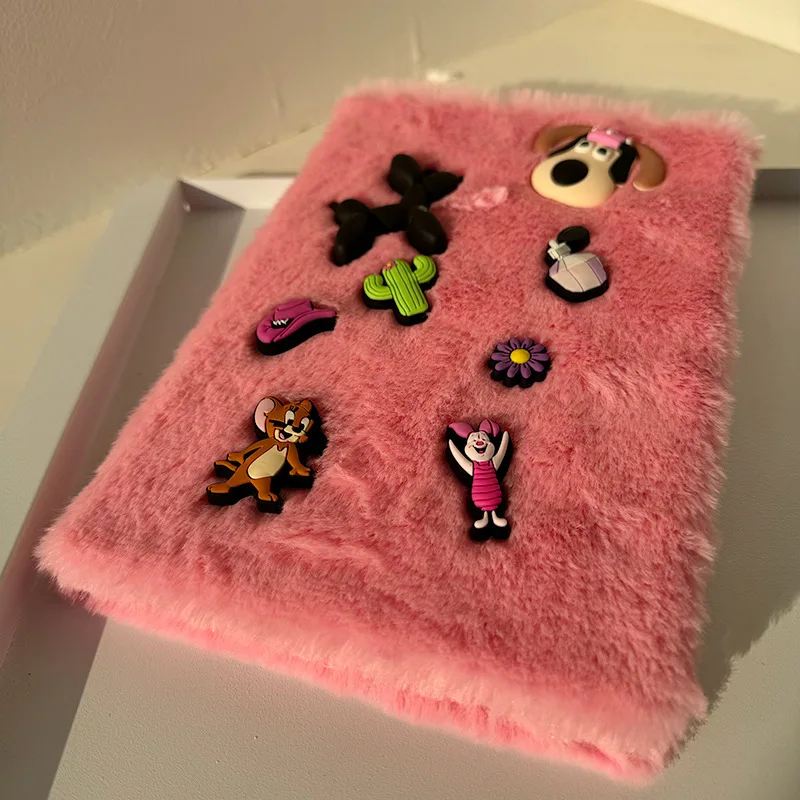 Han Fan Cute Plush Notepad Student Note-taking Notebook Notebook High ...
