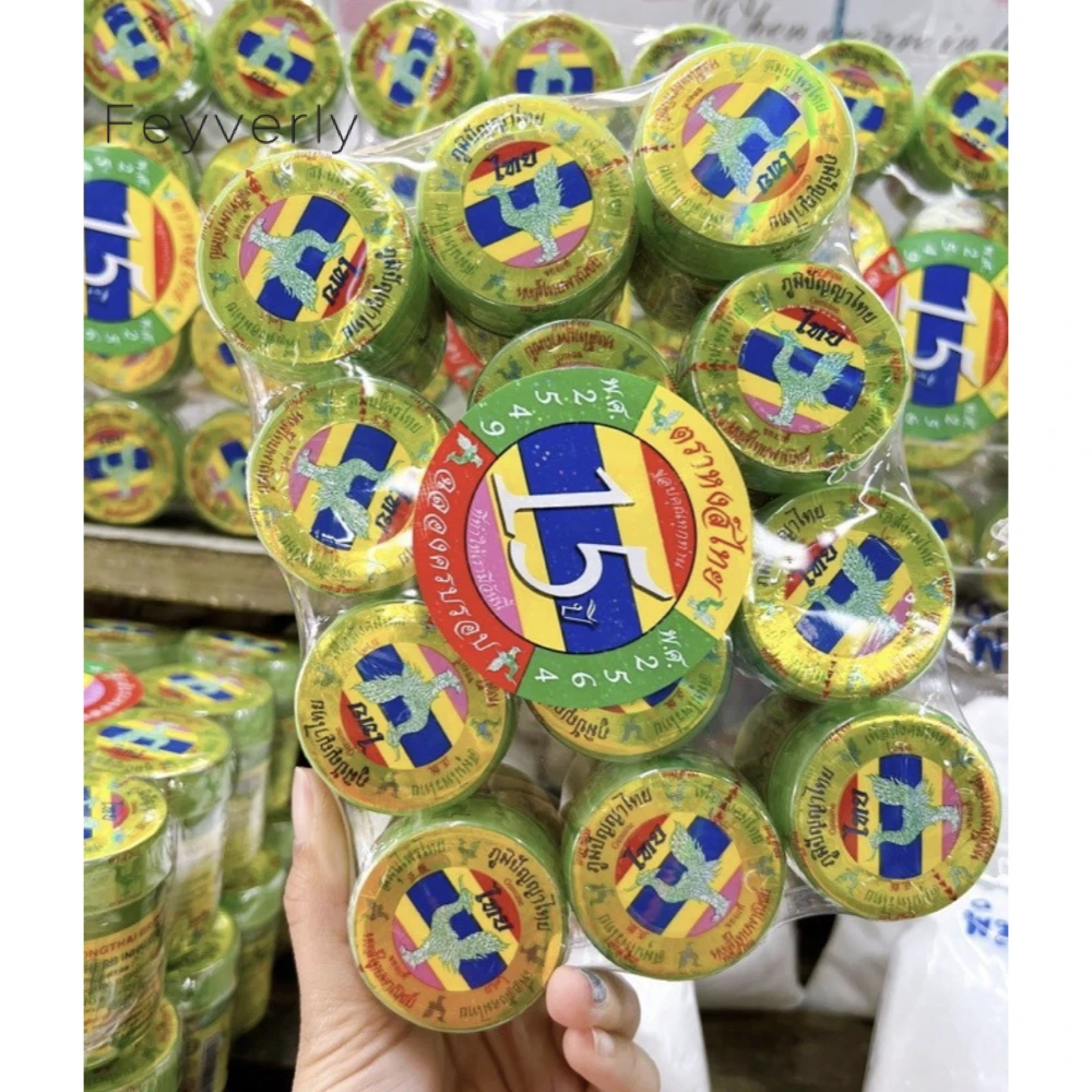 Nasal Cold Thai Inhaler Hong Thai Herb Brand Herbal Inhaler (green ...