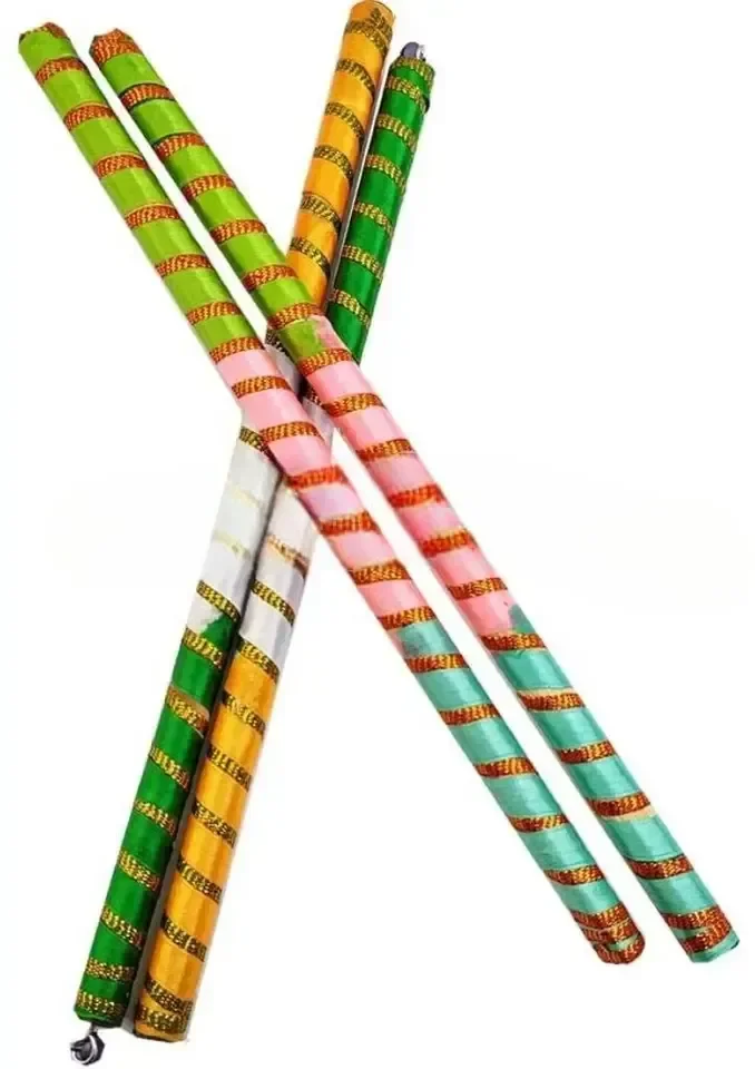 Colorful Dandiya Sticks Raas Favors,Navratri Dholki Sangeet Diwali Eid ...