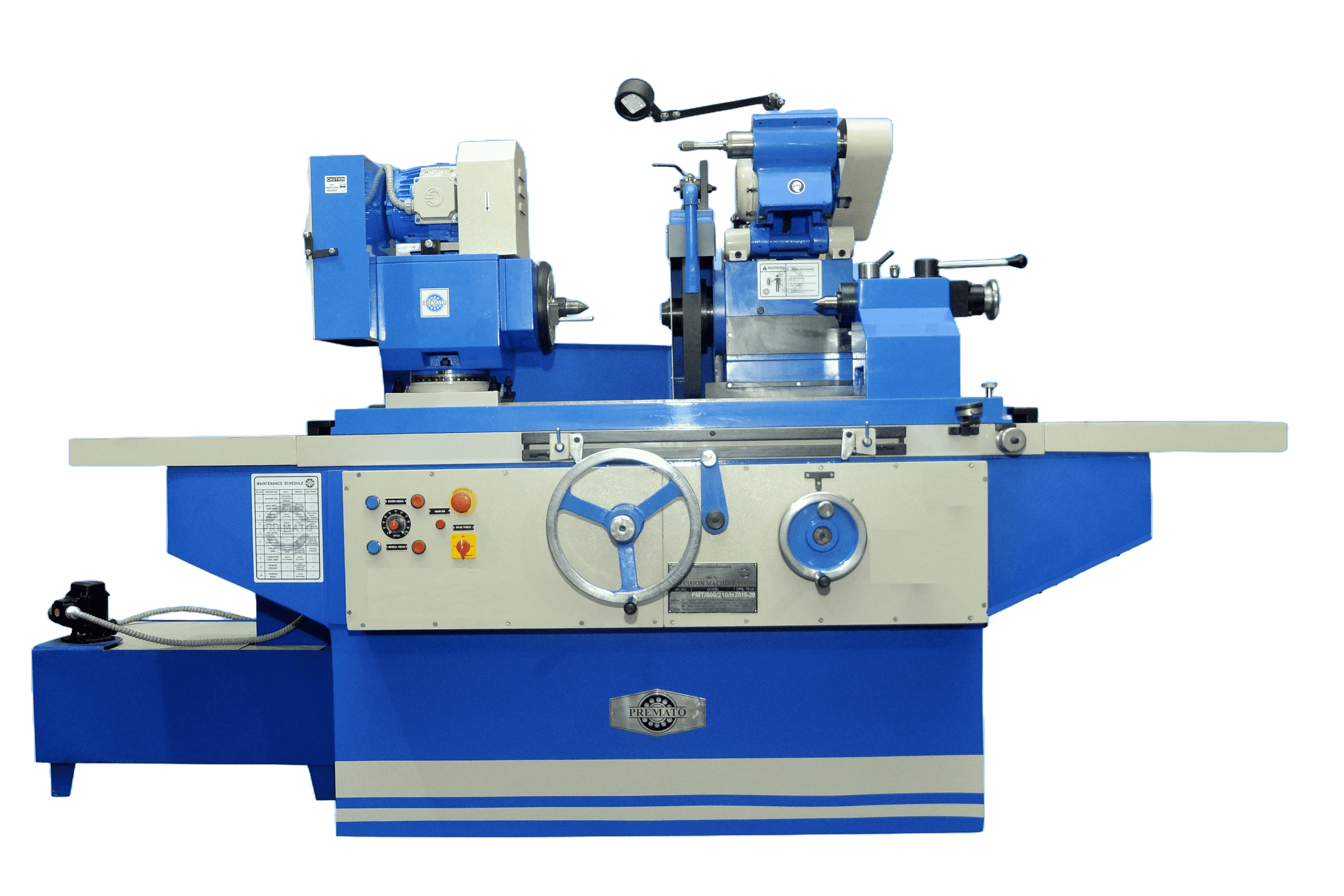 Manual Cylindrical Grinder for ID and OD Grinding 600 mm x 130 mm ...