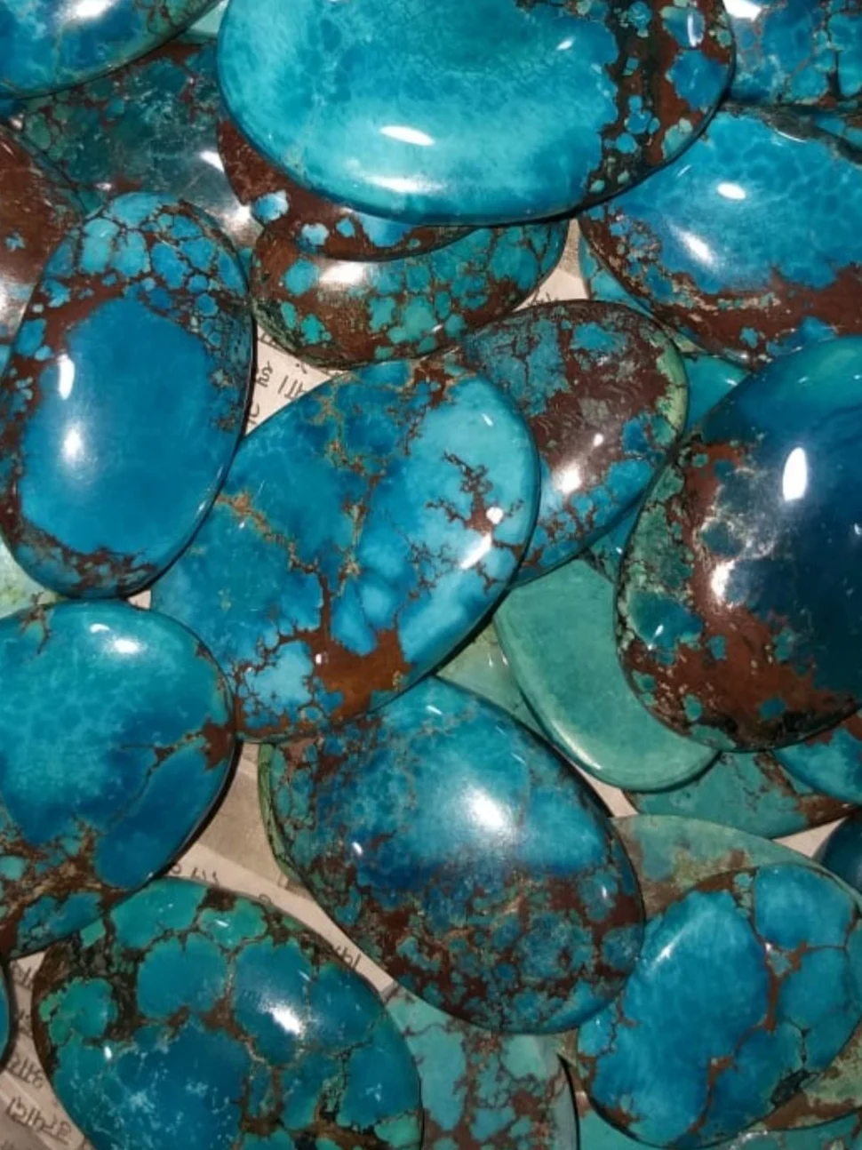 Loose Gemstone Top Quality Irani Turquoise Lot Natural Color Change 3 ...