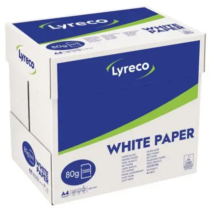 High Quality A4 Paper 80 Gsm 70 Gsm A4 Size 75 Gsm Pure White Copy Paper A4 Printer Paper Ream ...