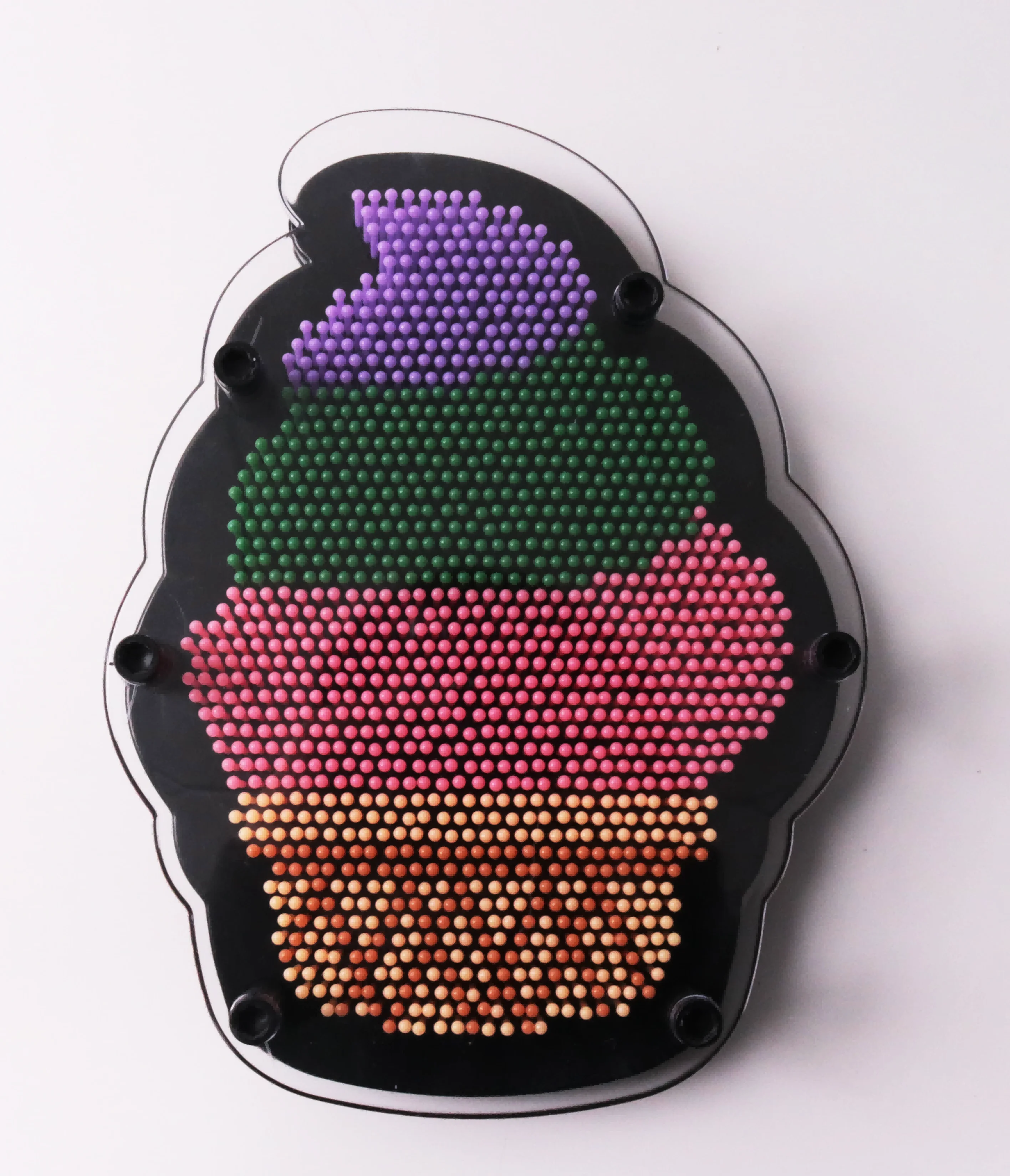 New Pin Art 3d Sculpture Colorful Pin Art Board Sculpture For Kids Art ...