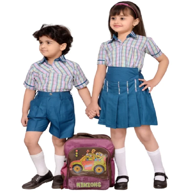 Complete Primary School Uniform Dress Set Includes Shirt And Shorts ...