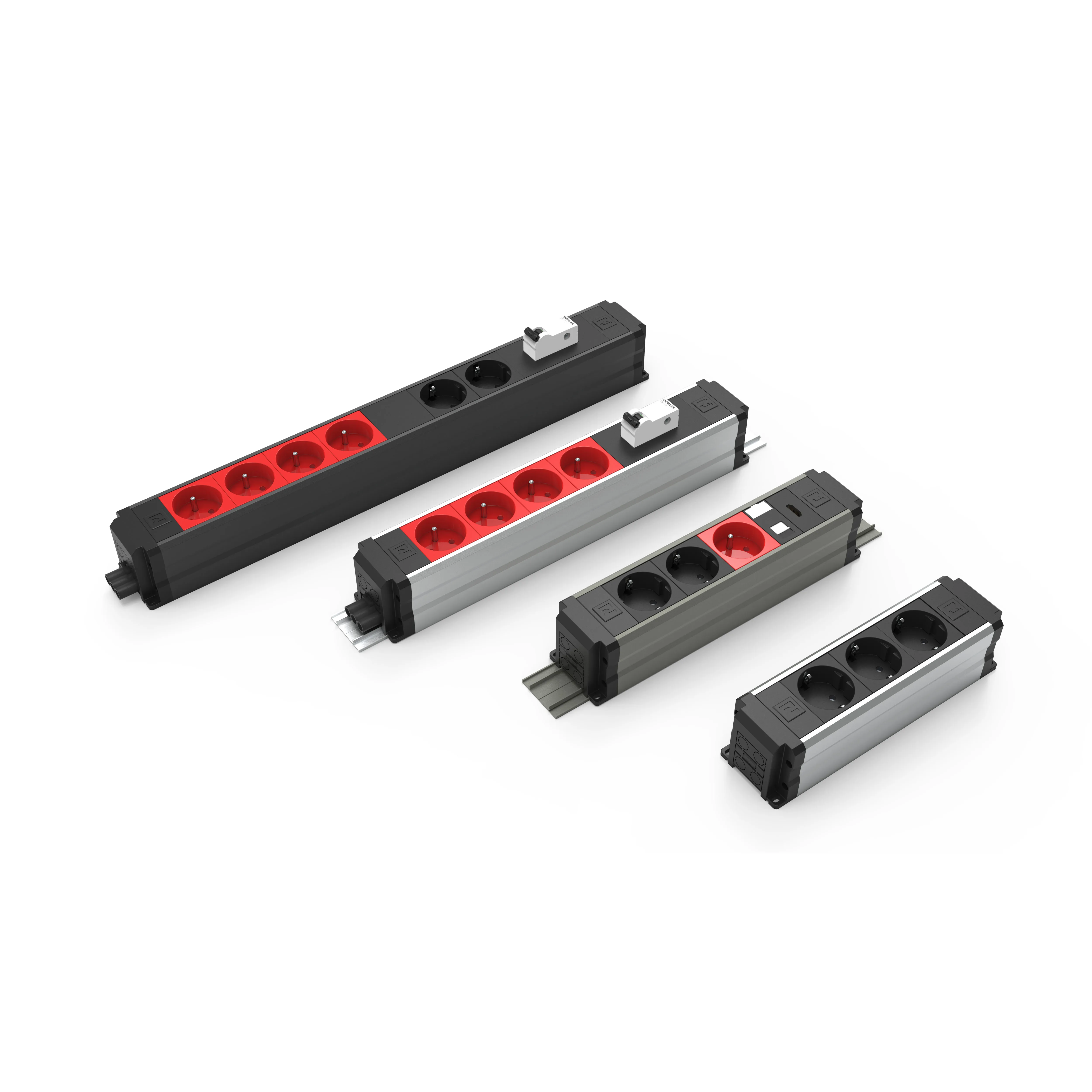 Buro-line Surface Mounted Socket System With Schuko,Cat6,Cat3,Ups And ...