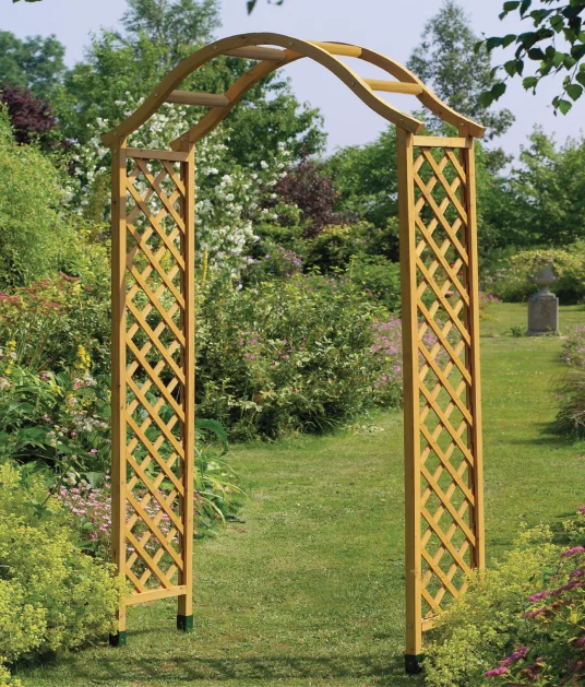 Elegant Wooden Arches for Garden Decor - Easy Grow