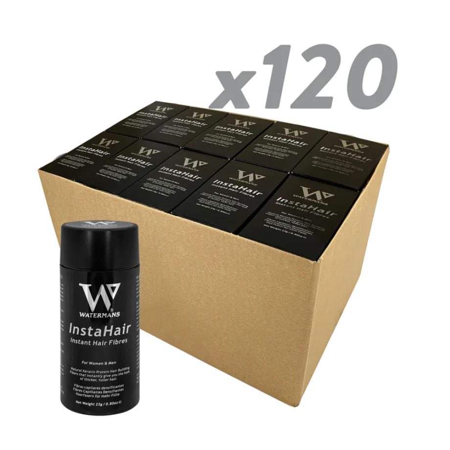 Watermans 120 Units Natural Keratin-based Proteins Hair Patch Concealer ...