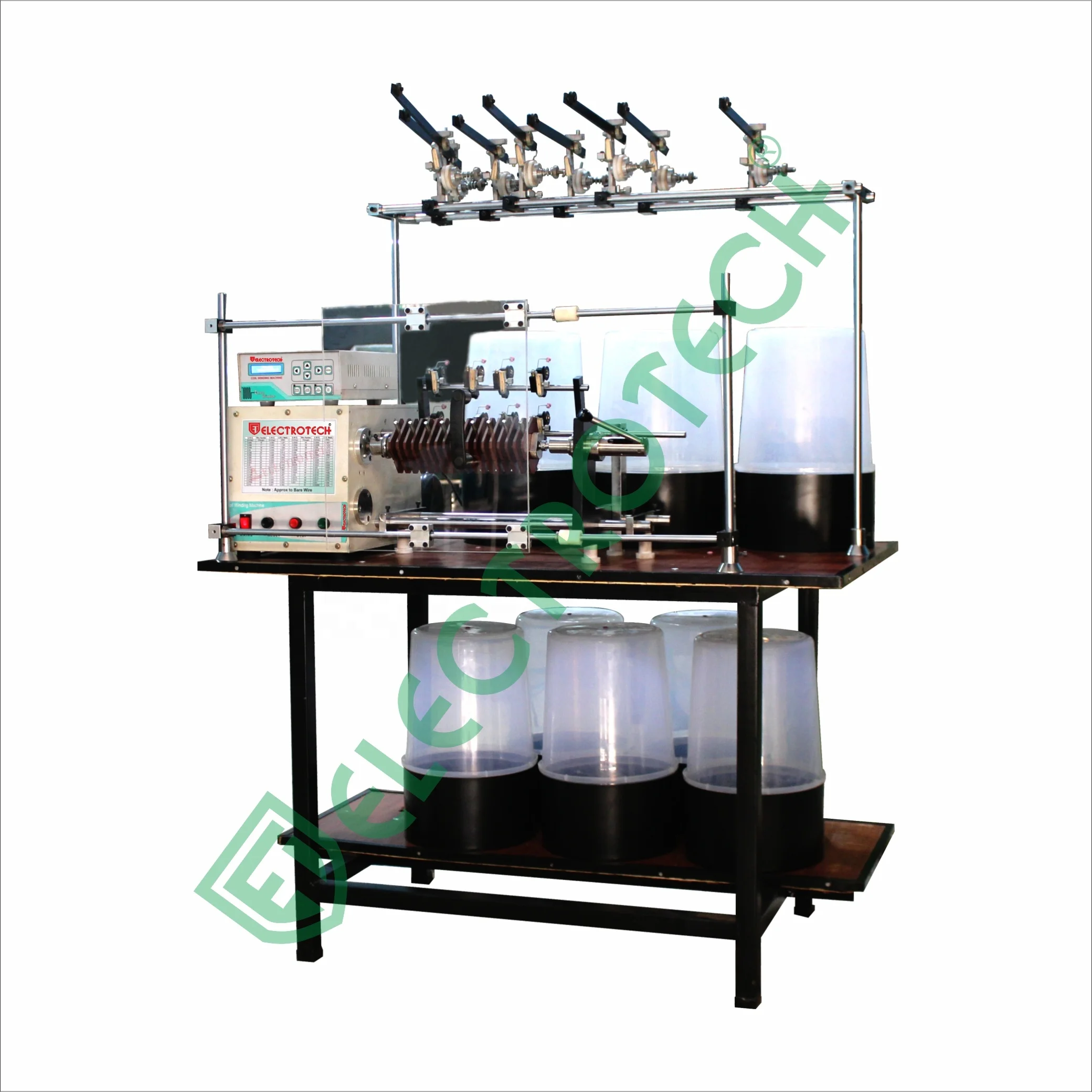 Cnc Copper Wire Coil Winding Machine For Motor Field Coil Heavy ...