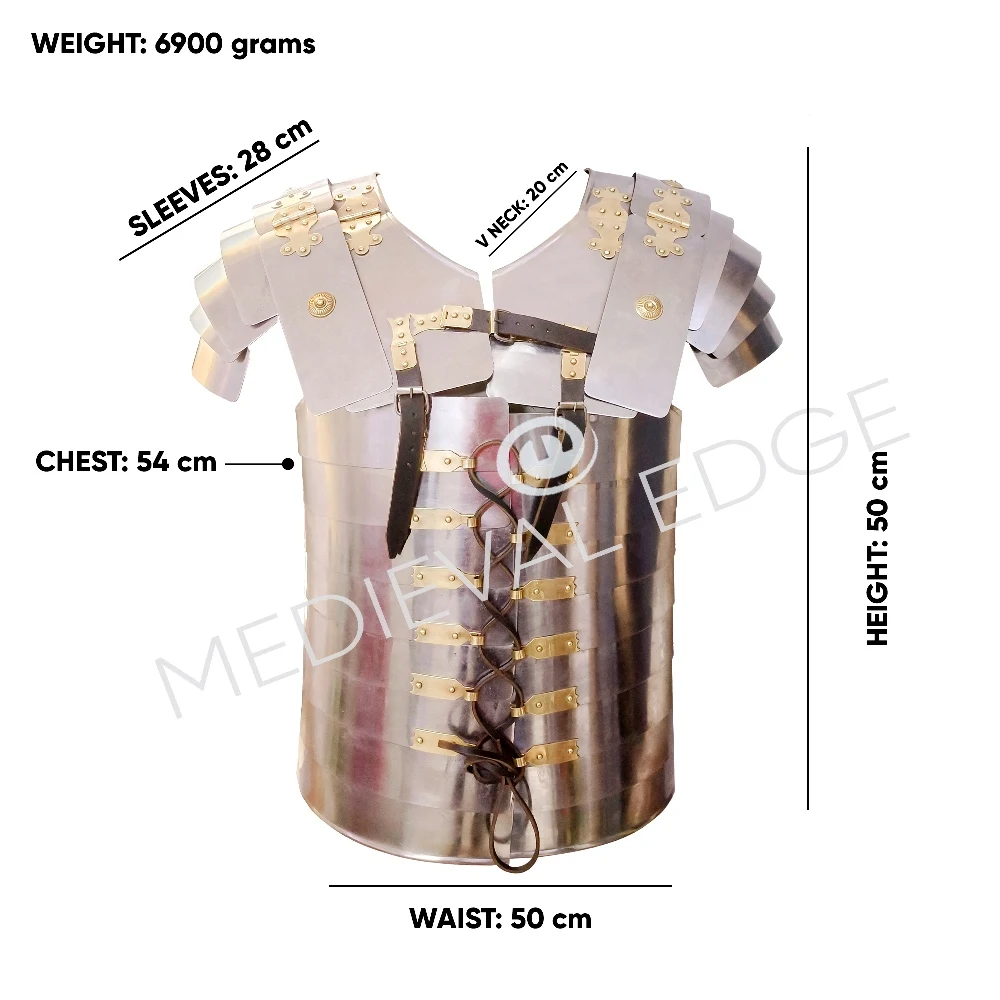 Full Body Lorica Segmentata Armor With Leather Straps Perfect Roman ...